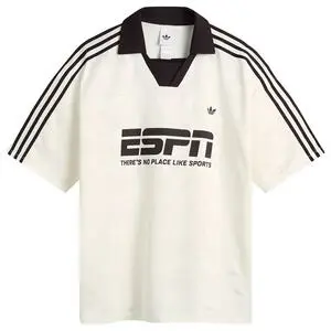 Corteiz Flames Football Jersey - White | Editorialist